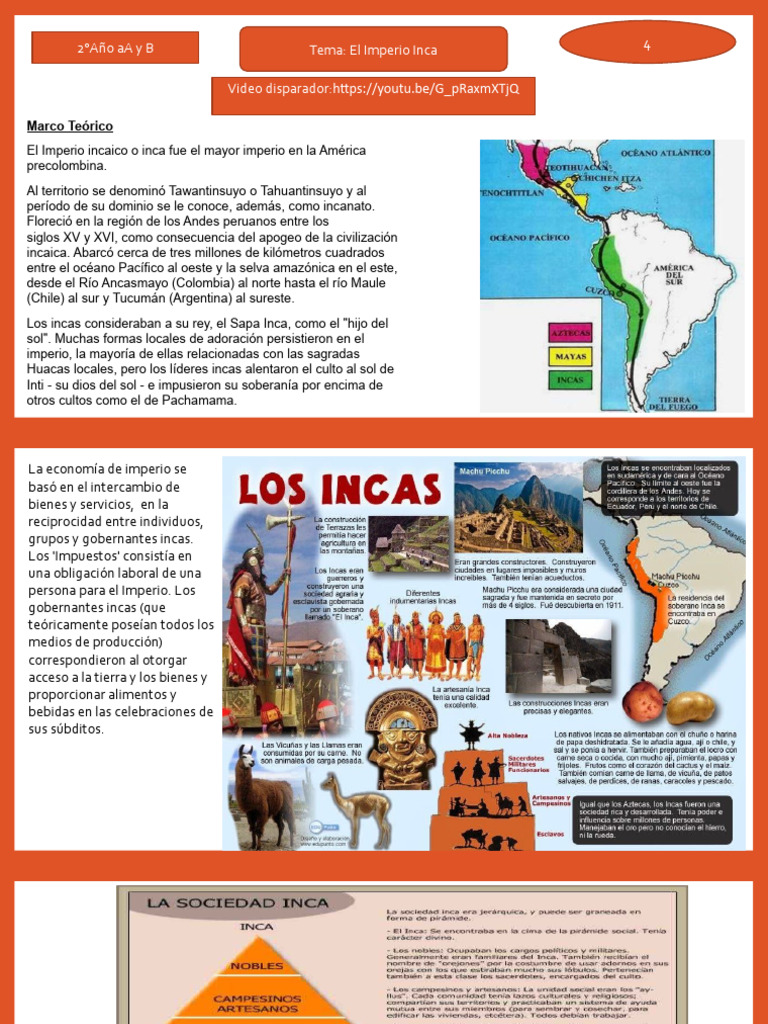 Imperio Inca: Historia y Economía | PDF