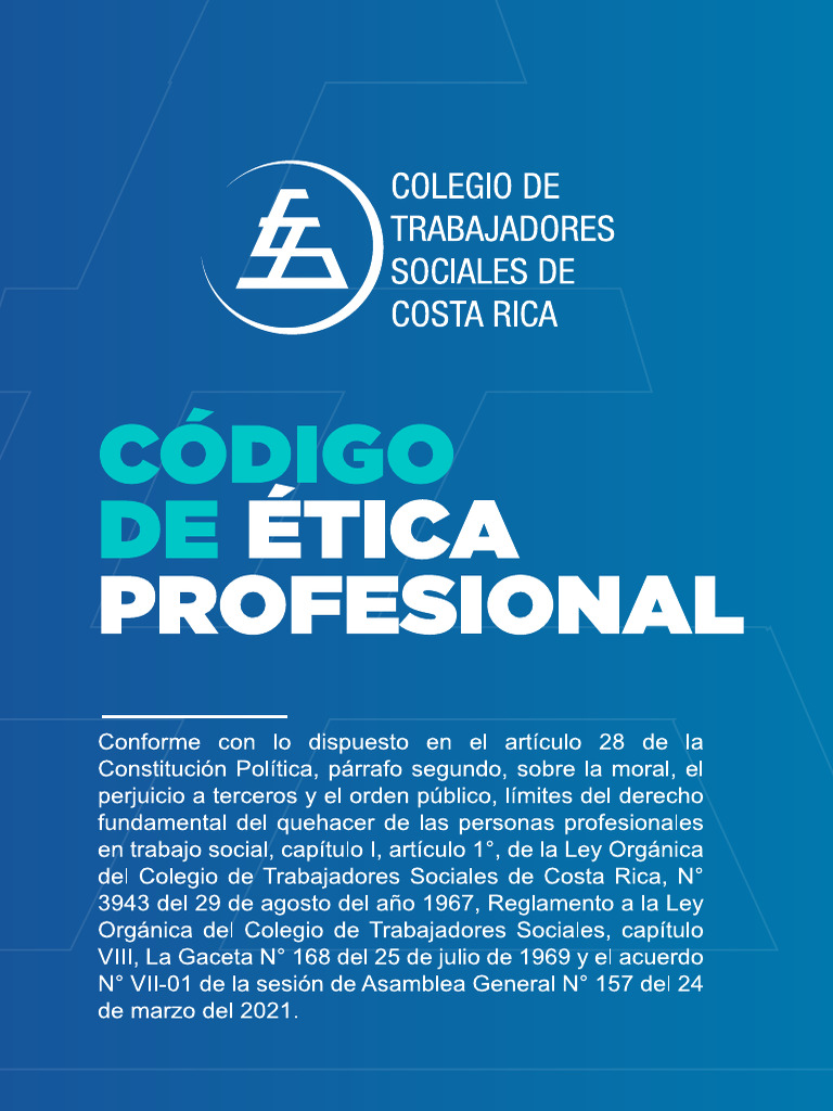 Código Ética Profesional | PDF