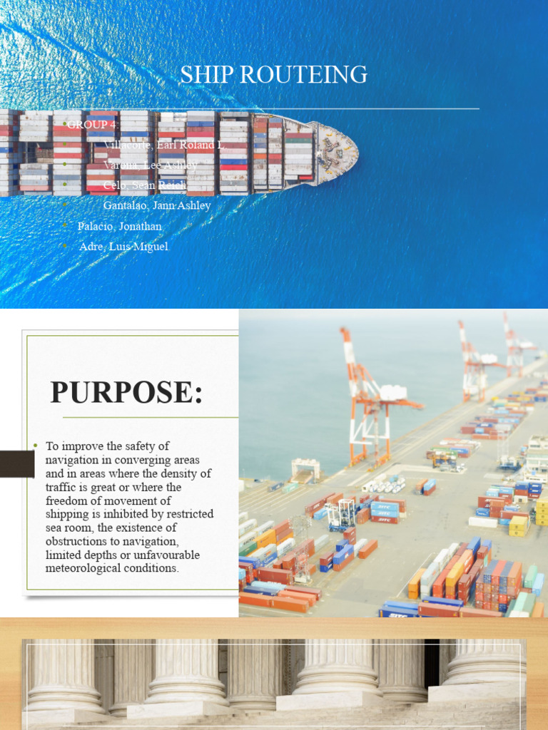 Group 4 Nav 2 Ship Routeing 1 | PDF | Traffic