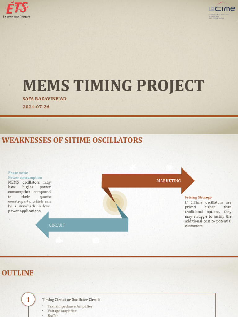 MEMS Timing Project | PDF | Technology & Engineering