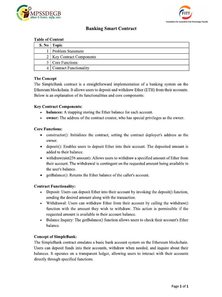 Banking Practical | PDF