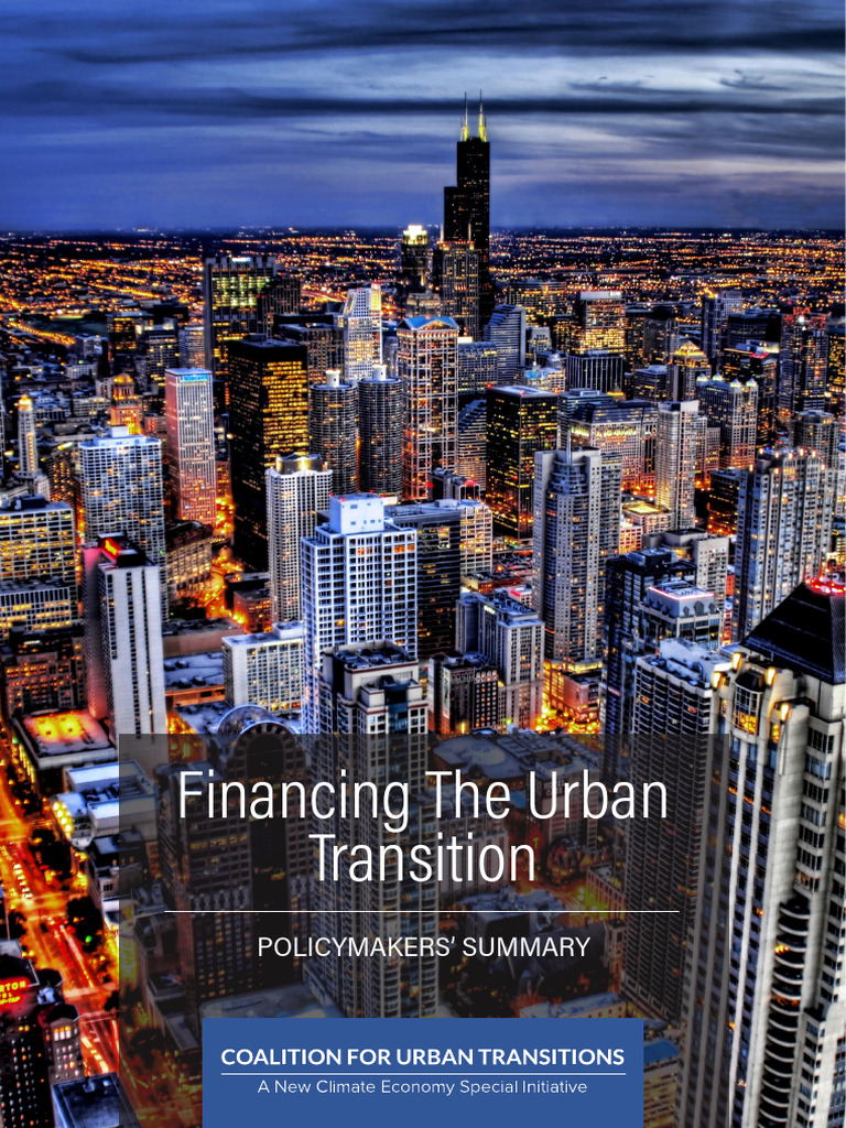 Financing the Urban Transition | PDF | Infrastructure | Debt
