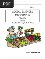 Geography Term 3 Test 2024 | PDF | Farms | Foods