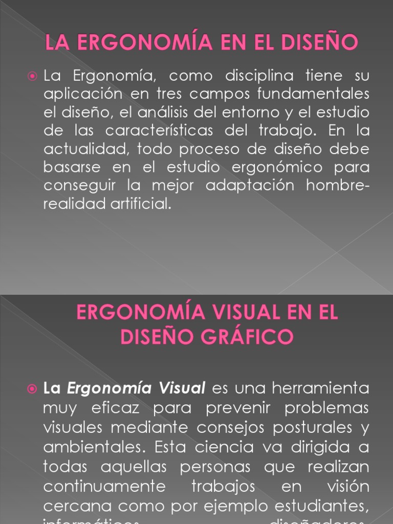 Ergonomía Visual y Señalización Efectiva | PDF | Factores humanos y ...