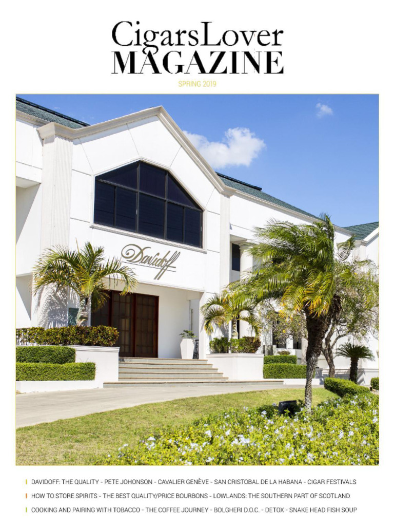 Cigars Lover - Spring 2019 | PDF