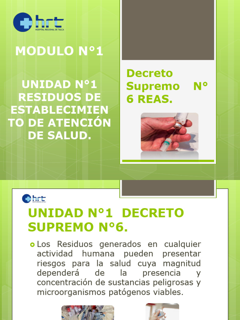 Unidad de REAS | PDF | Residuos