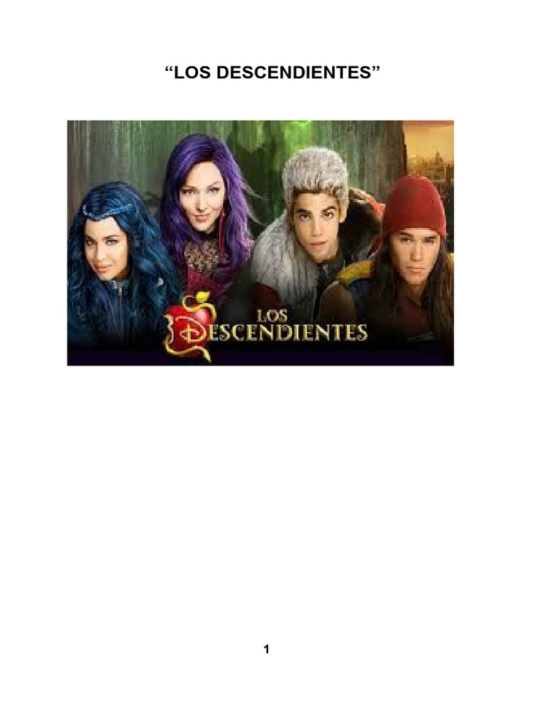 Guión de Desendientes 1 | PDF | Hadas