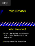 Atomic Structure | PDF | Atoms | Atomic Nucleus