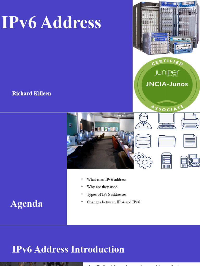 Ipv6 Address | PDF | I Pv6 | Network Architecture