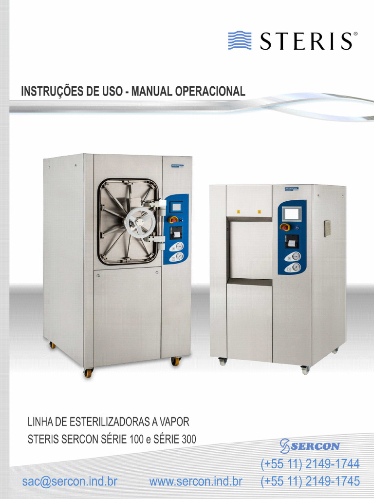 Manual-Autoclave 3 | PDF | Esterilização (Microbiologia) | Válvula