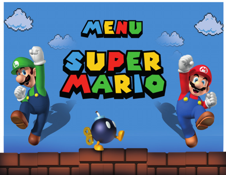 Menu Mario Horizontal | PDF