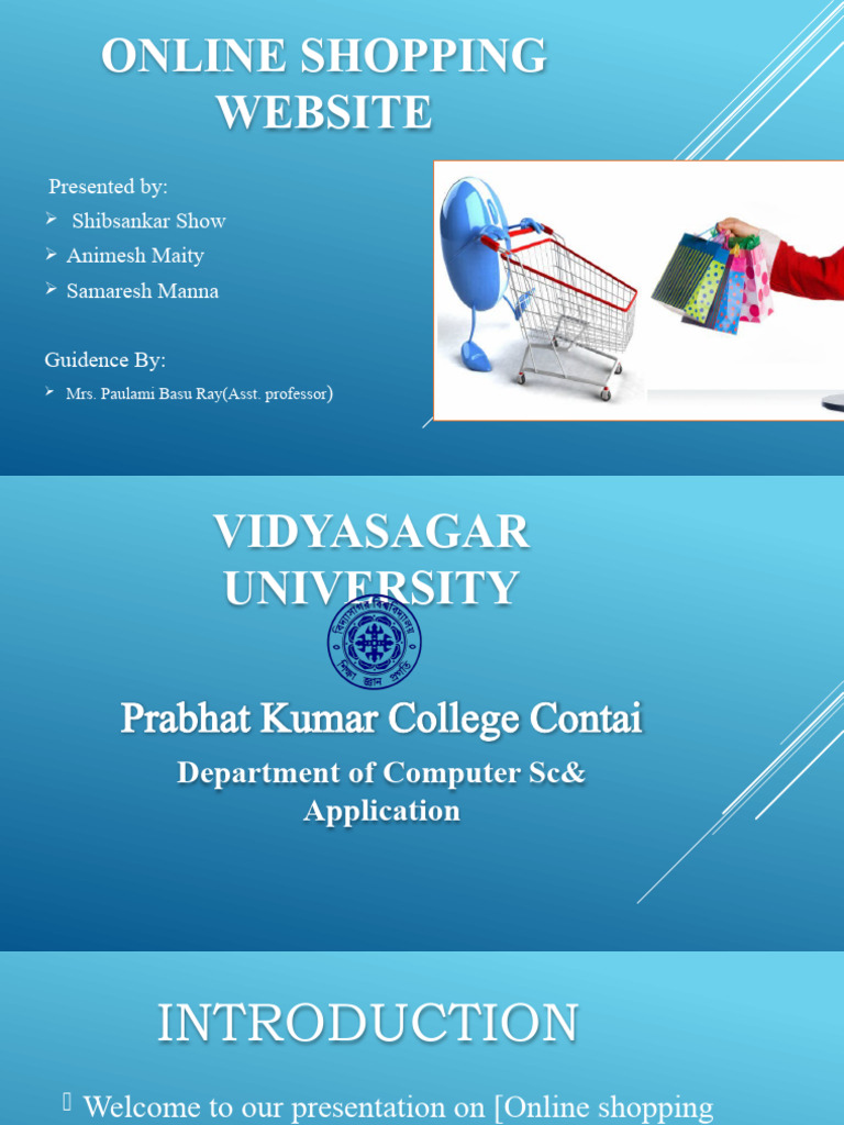 Online Shopping System | PDF