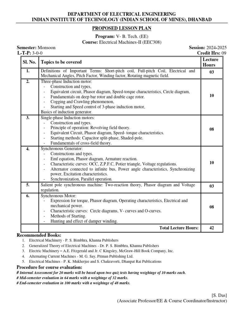 Lesson Plan | PDF | Electric Motor | Materials Science