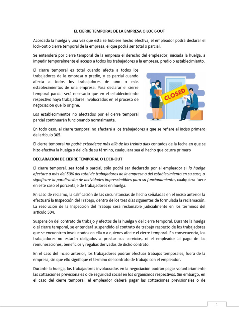 Apunte 2 | PDF | Bloqueo (industria) | Sindicato