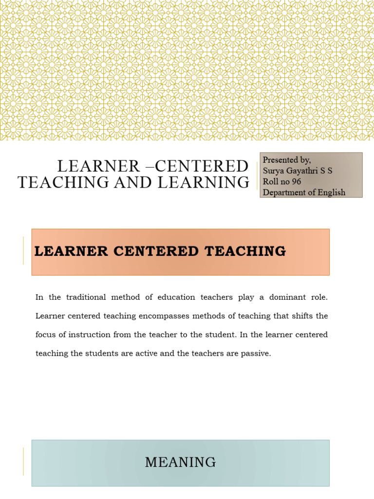 Teaching and Learning | PDF | Learning | Teachers