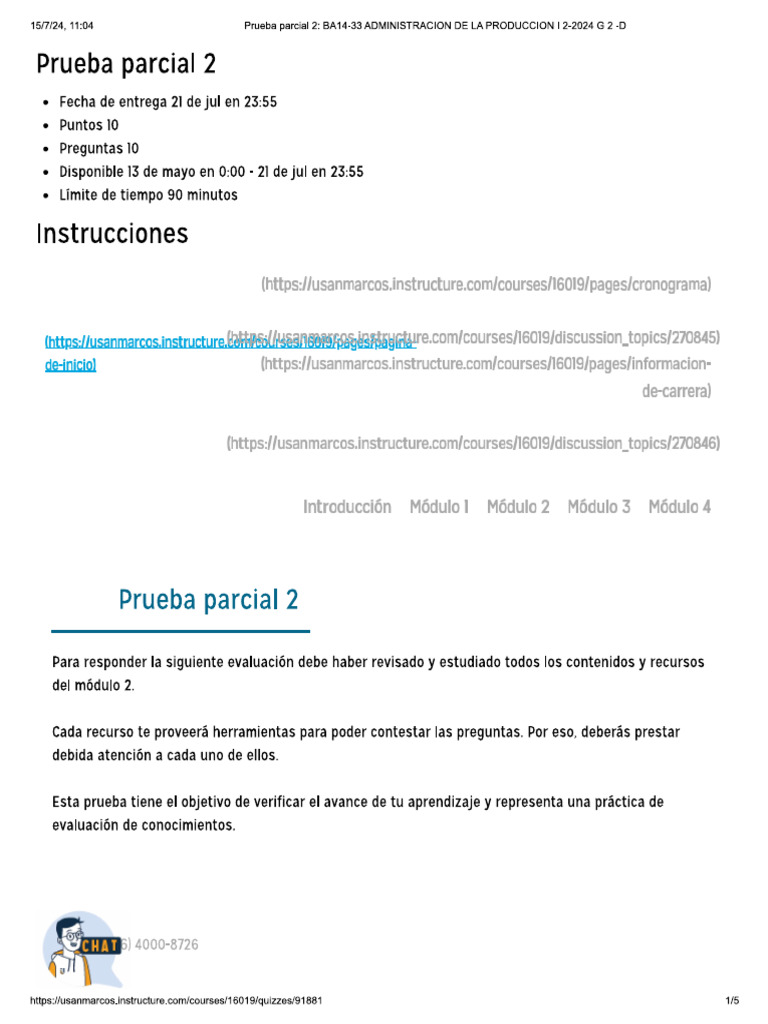 IIParcial - 2C - 2024 - Producción 1 | PDF