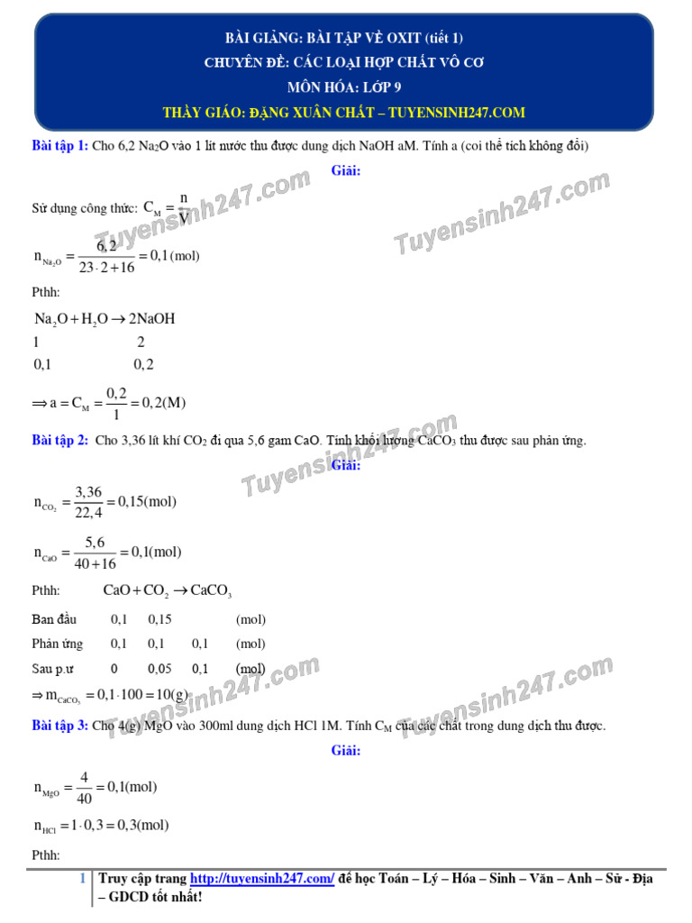 TS247 BG Bai Tap Ve Oxit Tiet 1 30010 1568186871 | PDF