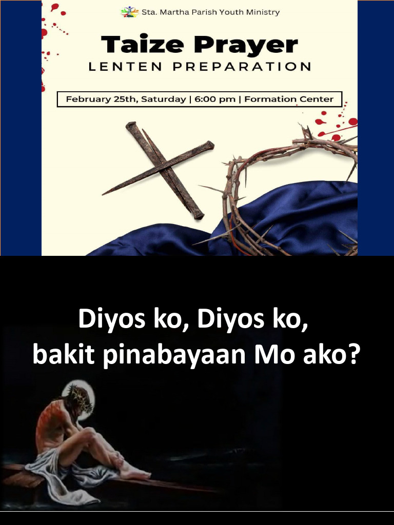 Taize Template | PDF