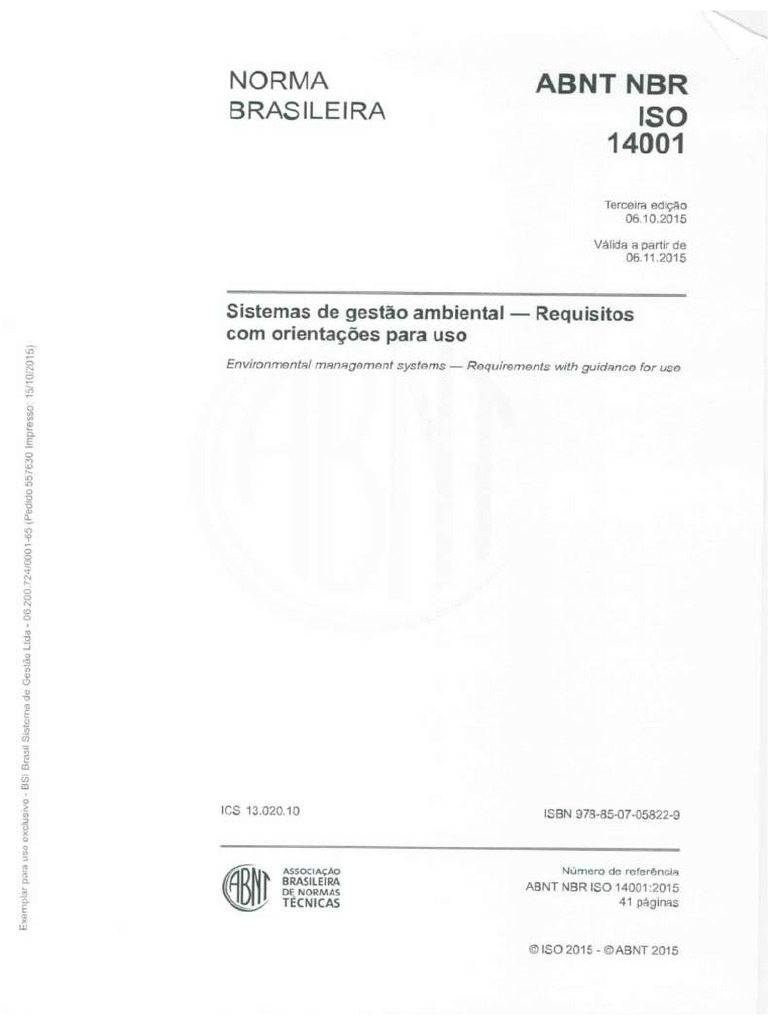 Iso 14001 | PDF