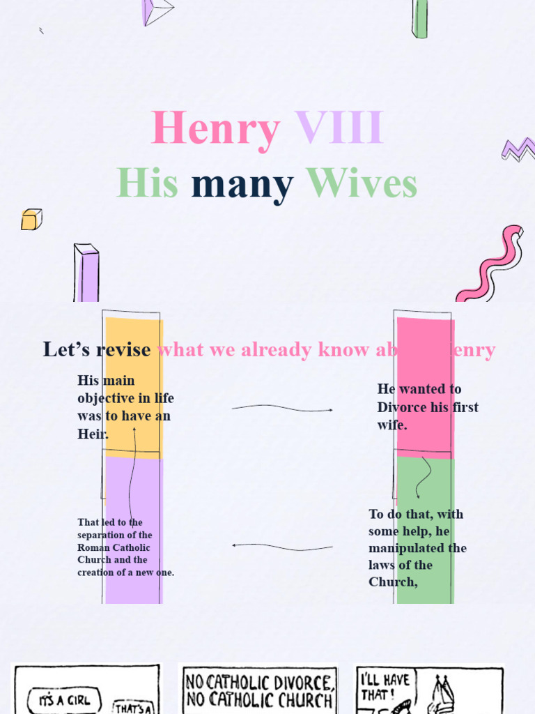 Henry VIII - His Wives | PDF | English Royalty | House Of Tudor