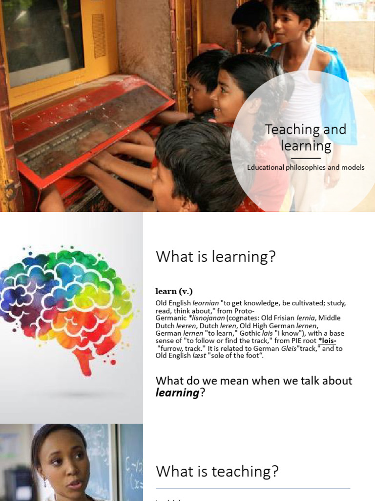 Learning and Teaching | PDF | Learning | Cognition