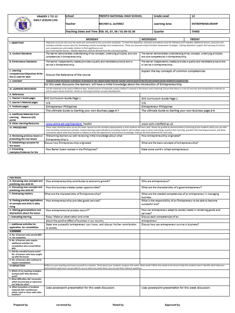 Week 1 Applied Entrep | PDF | Learning | Entrepreneurship