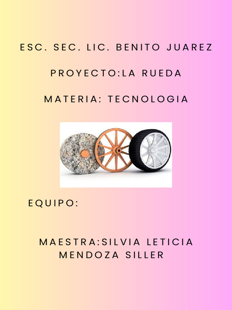 ¿Qué Significo El Invento de La Rueda | PDF | Rueda