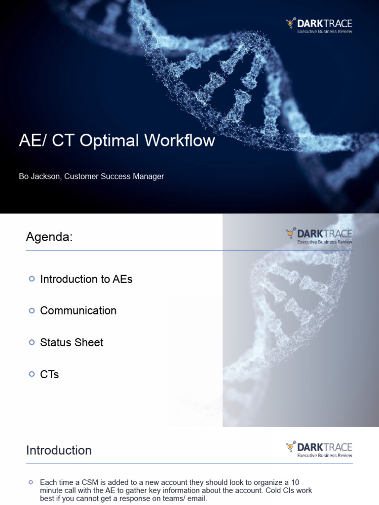 AE&CT - Optimal Workflow | PDF | Business
