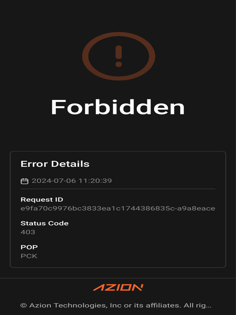 Azion - Default Error Page | PDF | Computers