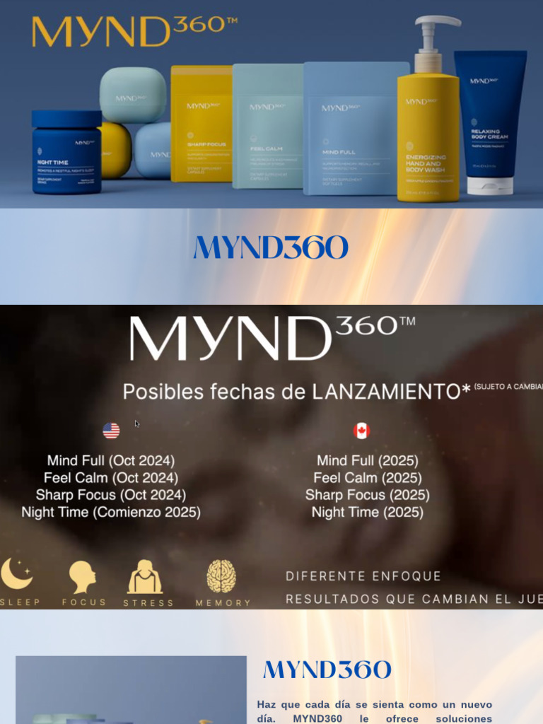 Soluciones MYND360 para Bienestar Mental | PDF | Dormir
