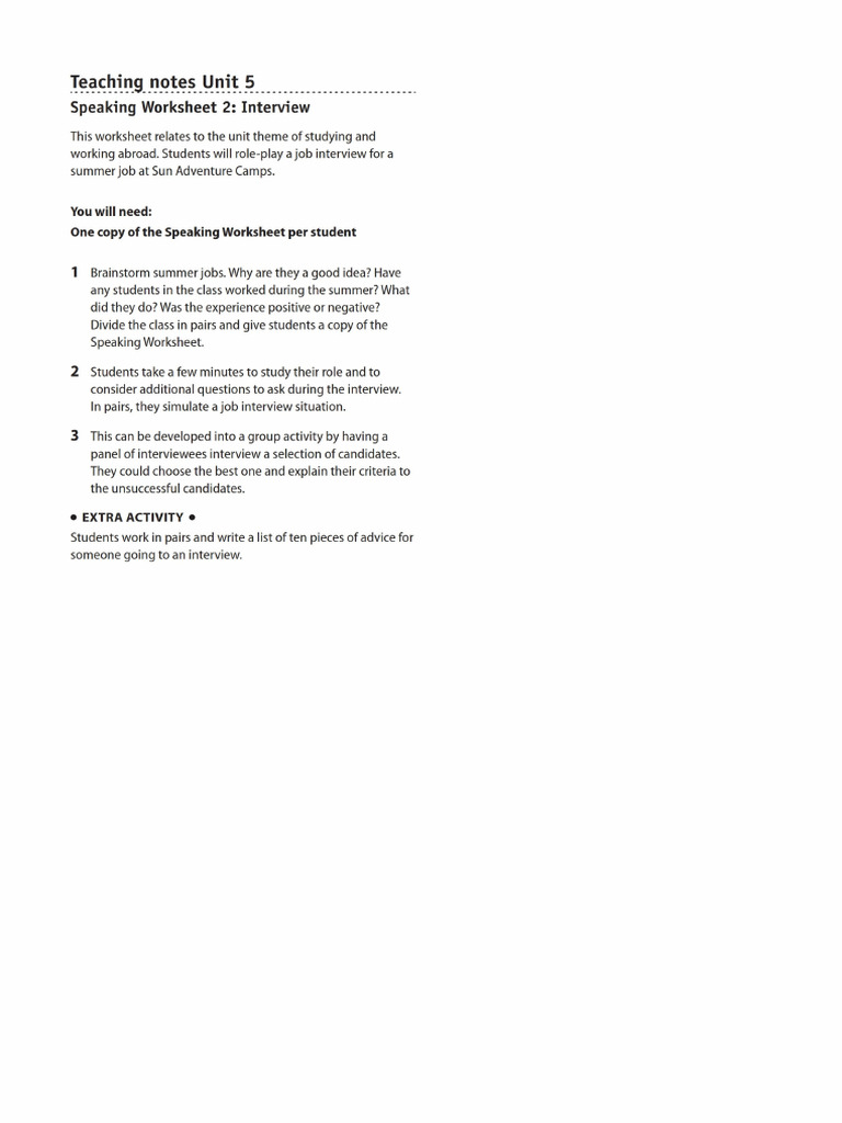 Job Interviews | PDF