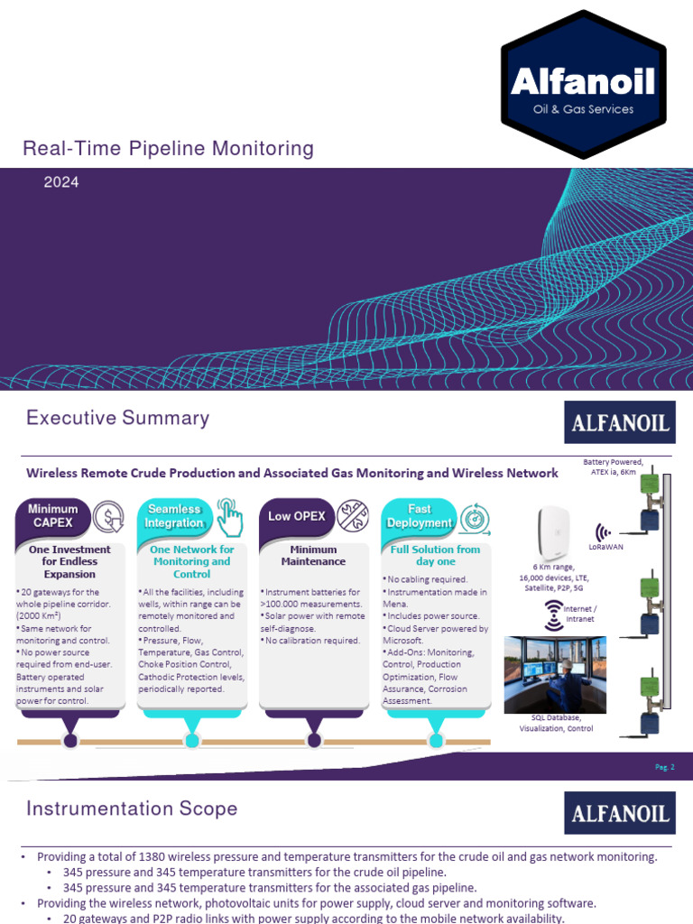 Real Time Pipeline Monitoring | PDF | Cloud Computing | Computer Network