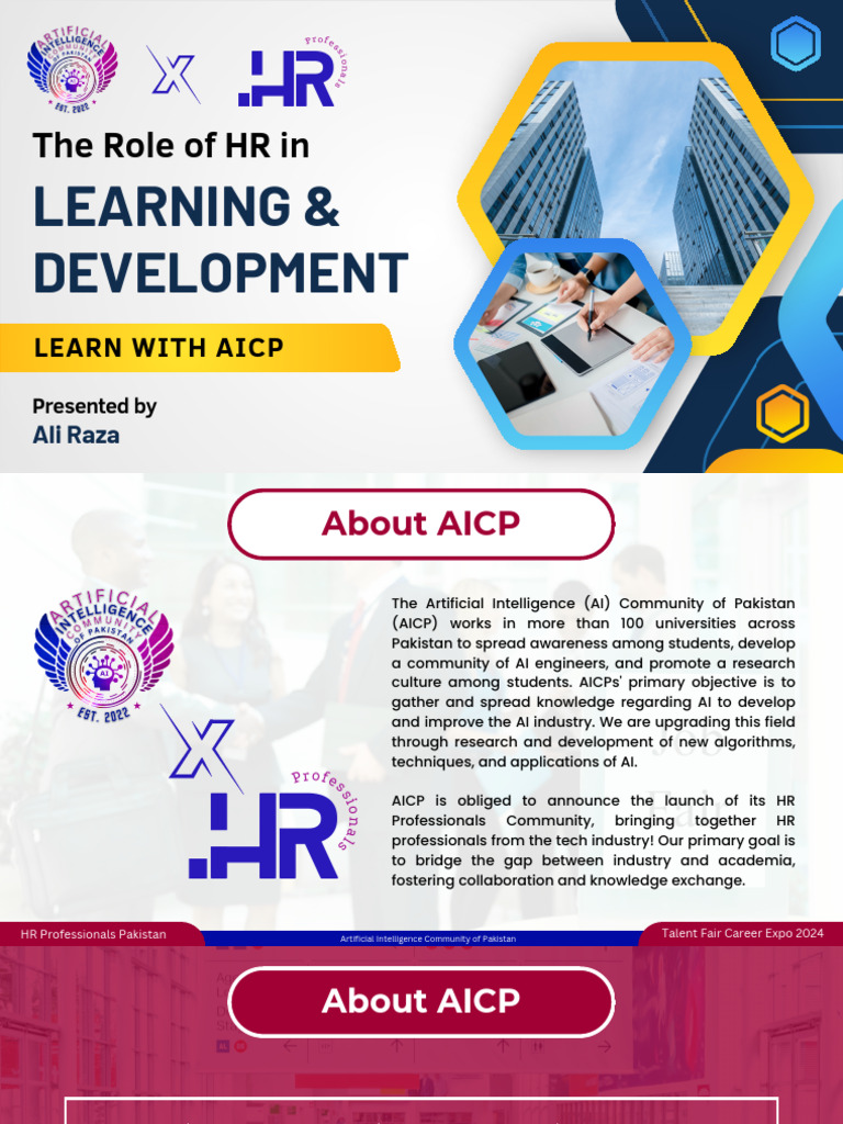 Role of HR in Learning & Development | PDF | Employee Retention | Learning