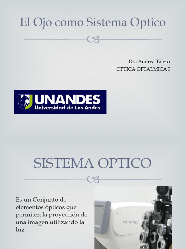 El Ojo Como Instrumento Optico 2 | PDF | Óptica | Ojo humano