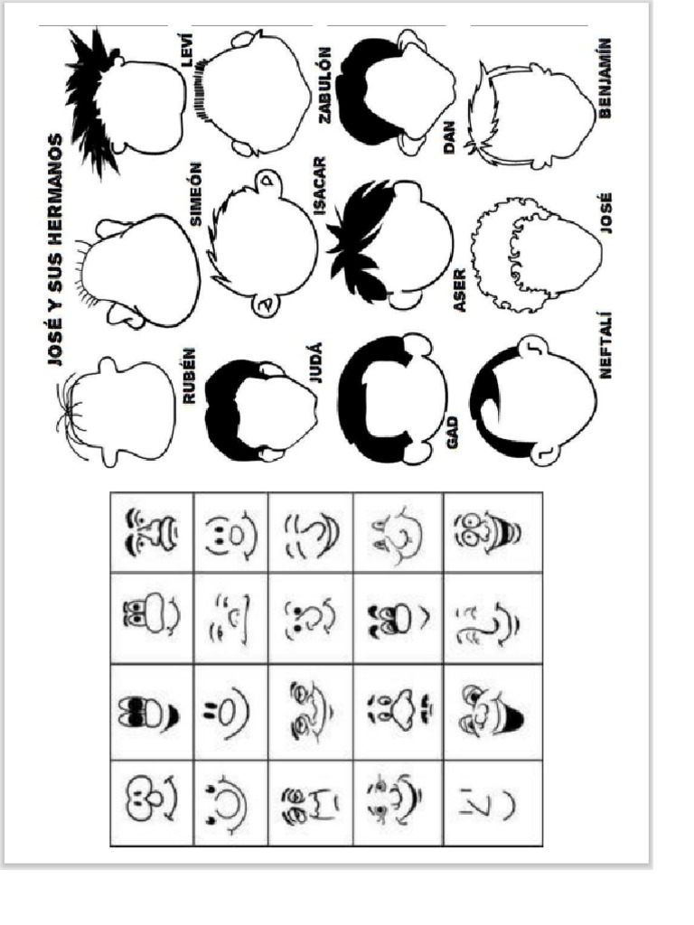 Actividad Los Hijos De Jacob Pdf