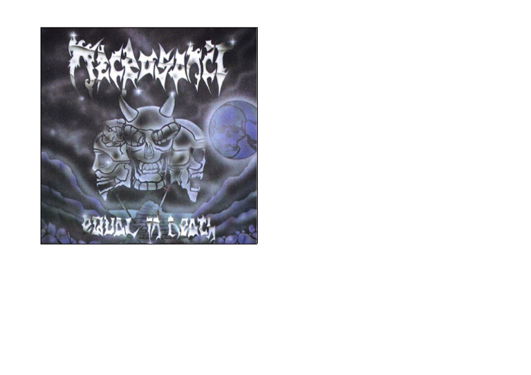 Necrosanct - 1990 - Equal in Death | PDF