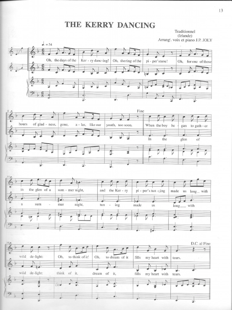 2C1 Kerry Dancing 2 Voix | PDF