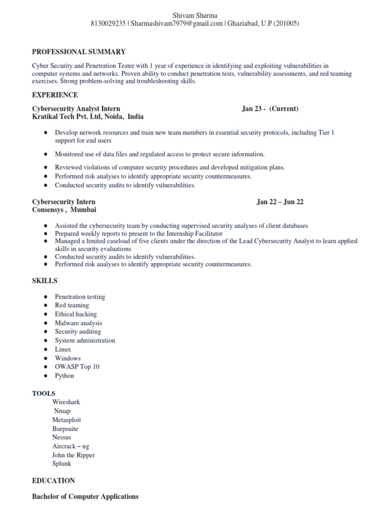 Cyber Security Analyst | PDF | Security | Computer Security