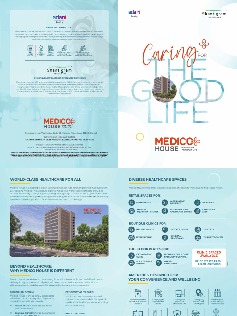 MEDICO Leaflet With Plans | PDF | Health Care | Medicine
