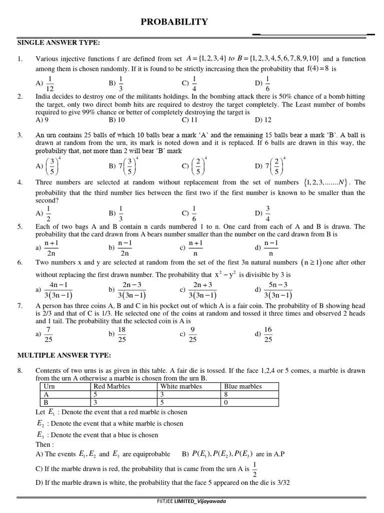 6.prob 22.05.2021 | PDF | Triangle | Probability