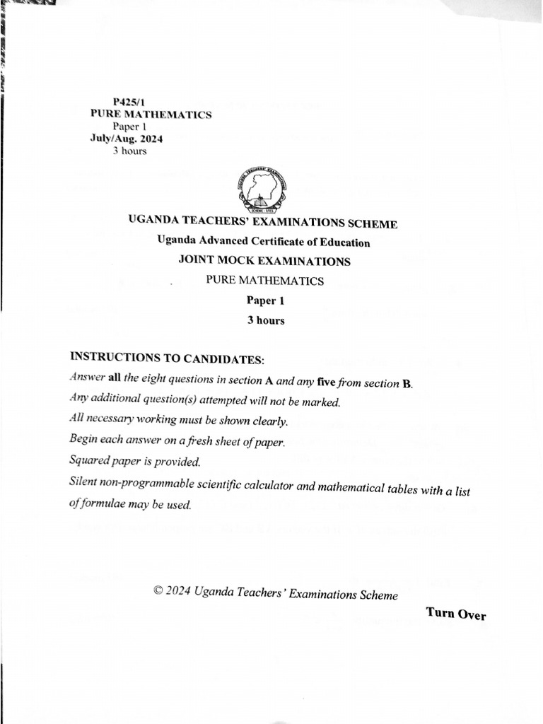 Utes Uace MTC 1 2024 | PDF