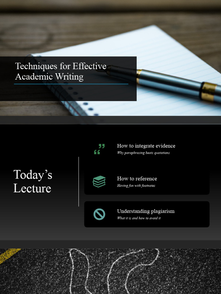 Effective Academic Writing and Avoid Plagiarism - PowerPoint Version ...