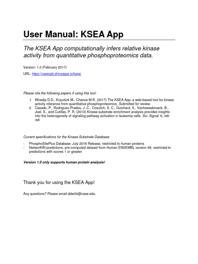 User Manual | PDF | Mobile App | Command Line Interface