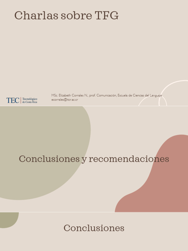 Charla_4_Redacción_TFG | PDF