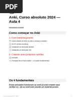 Tutorial Do ANKI | PDF | Química | Ciências Físicas
