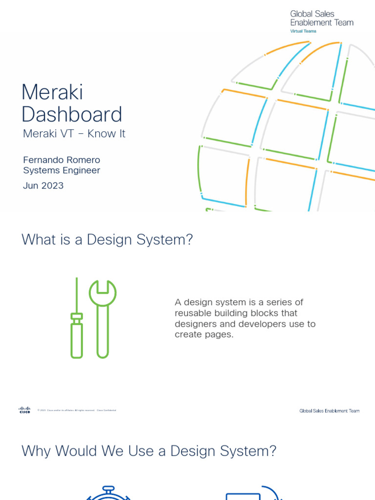 FY23H2 - PVT - DAY 1 - Meraki Dashboard Experience | PDF | Computer ...