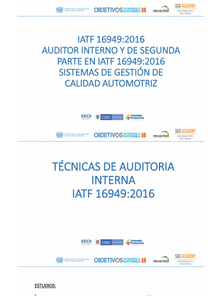 IATF 16949_19011 | PDF | Auditoría | Gestión de la calidad