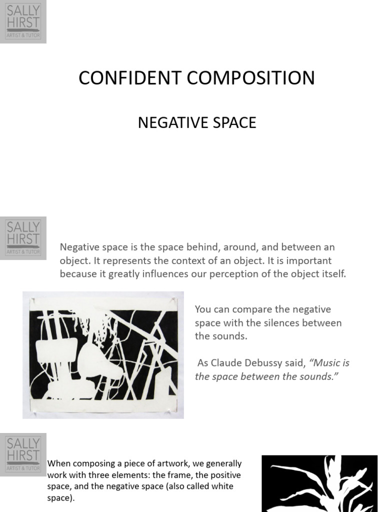 NEGATIVE SPACE in Art | PDF | Philosophy | Home & Garden