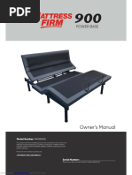 Sleep Number Bed Assembly Guide | PDF | Mattress | Bed
