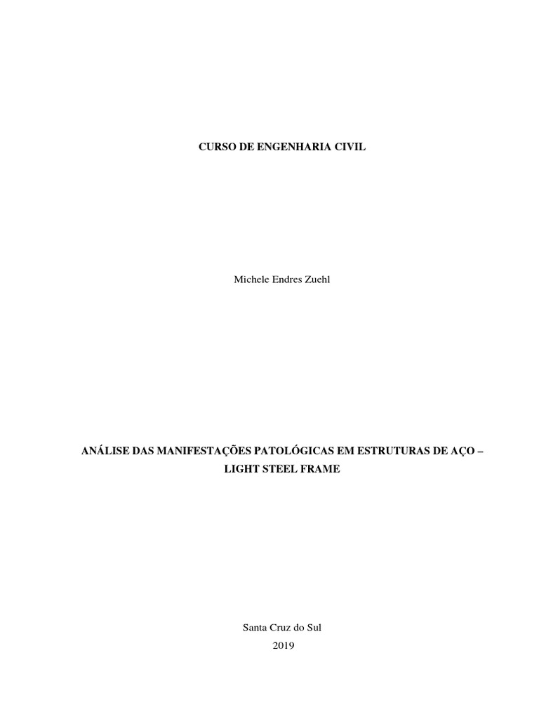 Michele Endres Zuehl | PDF | Parafuso